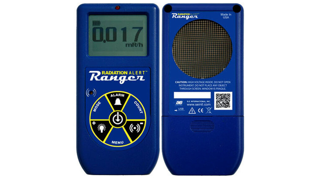 Radiation Alert Ranger. Detector. SE International | | SE International ...