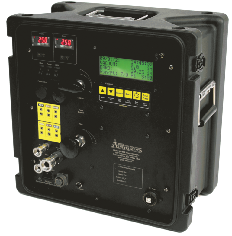 Isokinetic Sampler Train for Method 5. APEX Instruments | | APEX ...